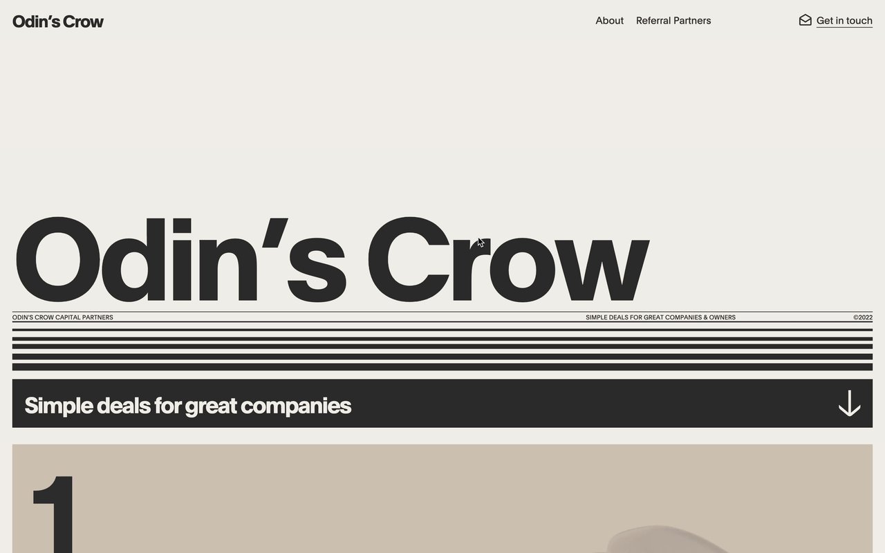 Odin's Crow — Godly